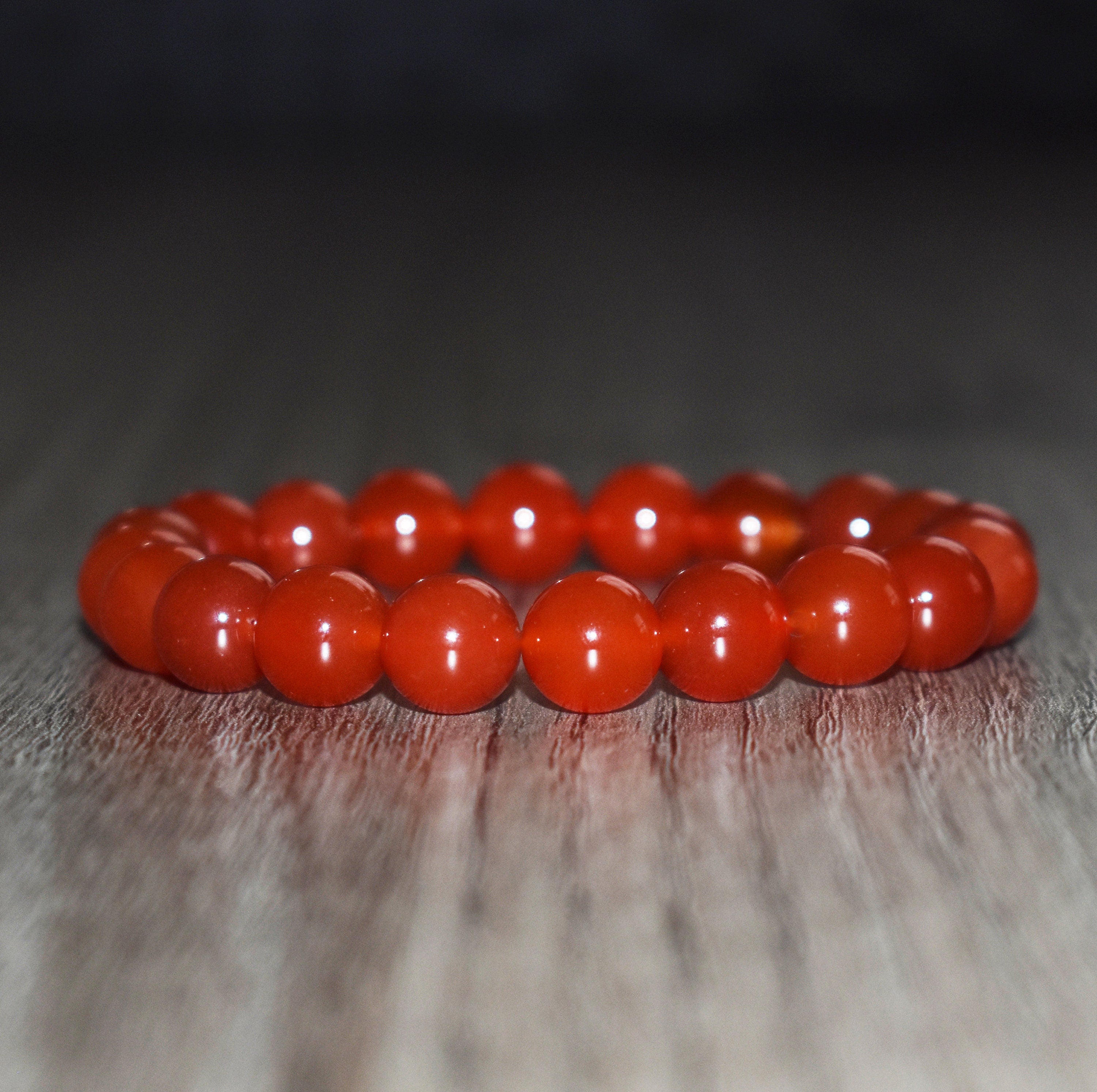 10mm Red Carnelian Bracelet – My Store